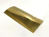 China Polished Brass T Strip 15mm x 22mm Extruded Copper T Frame for Decorative Trim for sale