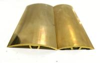 China Polished Brass T Bar 25mm x 6mm x 2mm Copper T Slot Framing for Decorative Trim for sale