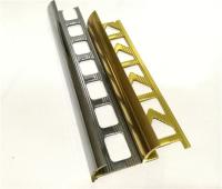 China Solid Brass Stair Nosing Step Edging L Shape 32mm x 13mm Custom Lengths for sale