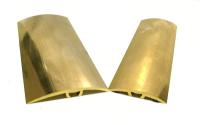 China Brass Stair Treads and Nosings Antislip Stair Strip L Shape 32mm x 13mm for Interior for sale