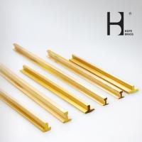 China Outdoor Brass T Profiles With Specific Sizes For Outside Decoration for sale
