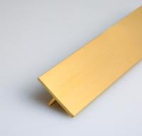 China Brass T Profiles Tee Shaped Bar H62 H59 Customizable Width Thickness ±0.2mm Tolerance for sale