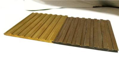 China Polished Brass Flat Bar C380 Decorative Copper Brass Profiles for sale