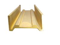 China Brass Extruded U Channel C Channel H Profile Custom Sizes 5mm to 190mm for Interior Decoration for sale