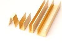 China Custom Brass U Shape Trim Profiles 2m 3m 5m Length for Window Door Interior Decoration for sale