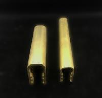 China Custom Brass Extruded U Channel 5-190mm Decorative Trim for Interior Use for sale