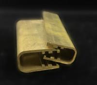 China Custom Brass Extruded U Channel 5-190mm Decorative Trim for Interior Use for sale