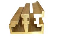 China C38500 Extruded Copper Brass Profiles Mirror Polished Brass 5mm to 180mm Custom Shapes for sale