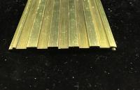China Custom L-Shape Copper Stair Nosing 25mm x 15mm for Floor Protection for sale