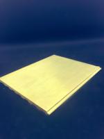 China Custom L-Shape Copper Stair Nosing 25mm x 15mm for Floor Protection for sale