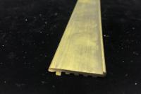 China Brass Stair Nosing Antislip for Flooring Decking 1m to 6m Lengths Custom Sizes for sale