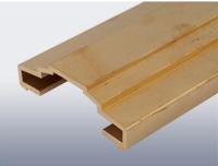 China Custom Brass Railing Handrail 5mm to 190mm Extruded Profiles for Staircase Decoration for sale