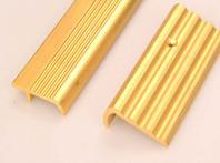 China Copper Alloy Stair Edge Nosing Sheet 5mm-190mm Brass Stair Strip for Floor Edge Protection for sale
