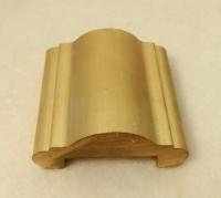 China Brass Handrail Decorative Profile 5mm-190mm Custom Extruded Brass Rail for Building for sale