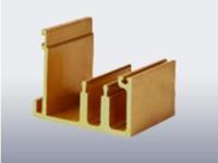 China Brass Copper Alloy Window Frame Profile Shinning Golden Color 5mm to 180mm for Door Hardware for sale