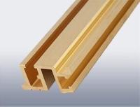 China Brass Copper Alloy Window Frame Profile Shinning Golden Color 5mm to 180mm for Door Hardware for sale