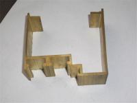 China Brass Window Extrusion Profiles Custom Length 1m to 6m C38500 Copper Alloy for sale