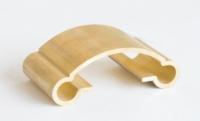 China Brass Railing Systems Glass Stair Handrail Brass Profiles 5mm to 190mm Custom for sale