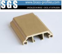 China Brass Extrusion Profiles 5mm to 180mm for Furniture Windows Doors Construction for sale