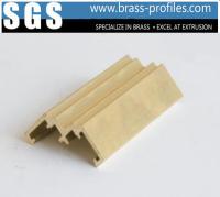 China Copper Brass Door & Window Profile With Extrusion Polish Process for sale