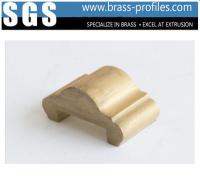 China Polished Brass Staircase Handrail Bracket 5mm to 190mm Copper Stair Railing Profile for sale