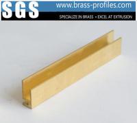 China C3800 C3604 Brass U Channel Profile 4 ft Metal Brackets for Doors Windows for sale