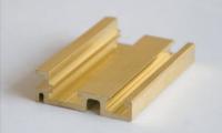 China Custom Brass Extrusion Profiles for Doors Windows 5mm to 180mm Copper Alloy for sale