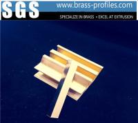 China Strong Brass Profiles Mirror Polish Brass Window And Door Frame for sale