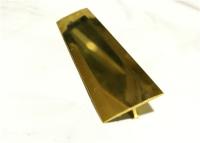 China Strong Brass Profiles Mirror Polish Brass Window And Door Frame for sale