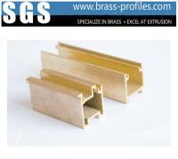 China Brass Sliding Door Frame Extrusions CuZn39Pb3 5mm-190mm Custom Profiles for sale