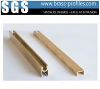 China Brass Sliding Door Frame Extrusions CuZn39Pb3 5mm-190mm Custom Profiles for sale