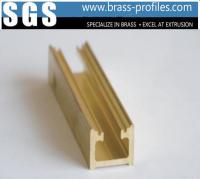 China Brass Sliding Door Frame Extrusions CuZn39Pb3 5mm-190mm Custom Profiles for sale