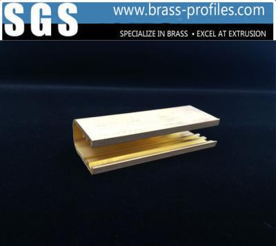 China Extruded Brass U Channel C38500 C38000 5mm to 190mm for Industrial Applications for sale