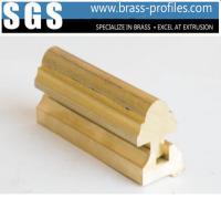 China Customized Brass Extrusion Profiles 5mm to 190mm Decorative Copper Alloy Shapes DIY Lengths for sale