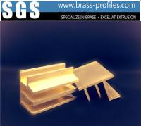 China Brass Copper Alloy Profiles for Windows Doors 5mm to 180mm Custom Shapes for sale