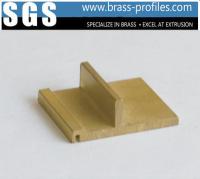 China Custom Brass Extrusion Profiles 5mm to 180mm for Decorative Building and Door Window Use for sale