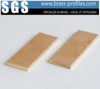 China Brass Bar Round Square Hex Flat Rods CuZn39Pb3 5mm to 190mm Industrial Grade for sale