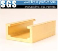 China Brass Decorative Profile Section CuZn39Pb3 5mm to 190mm for Industrial Building Use for sale