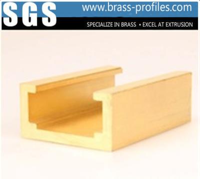 China Brass Decorative Profile Section CuZn39Pb3 5mm to 190mm for Industrial Building Use for sale