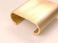 China Brass Staircase Railing Custom Extruded Profiles 5mm to 190mm CuZn39Pb3 for sale