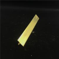 China Brass Extrusion Profiles T Section Outlet Extruded Copper T Profiles for sale