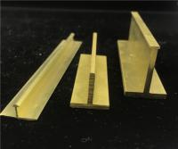 China Custom Brass T Profile Extruded Tee Bar 5-190mm for Industrial Decorative Use for sale
