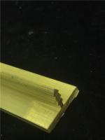 China Brass T Shape Strip 5mm to 190mm Extruded Copper Alloy T Bar for Industrial Decoration for sale