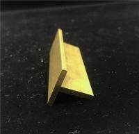 China Timeless Solid Extruded Brass Metal T Shape Parts with 8 ft Length for sale