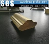 China Brass Stairs Handrail Extrusion Profiles 5mm to 190mm Custom Lengths 1m to 6m for sale