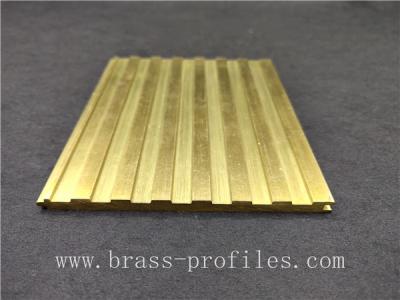 China 95mm Copper Alloy Anti Slip Stair Nosing Brass Footgrip for Stair Safety for sale