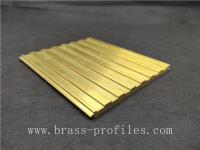 China 95mm Copper Alloy Anti Slip Stair Nosing Brass Footgrip for Stair Safety for sale
