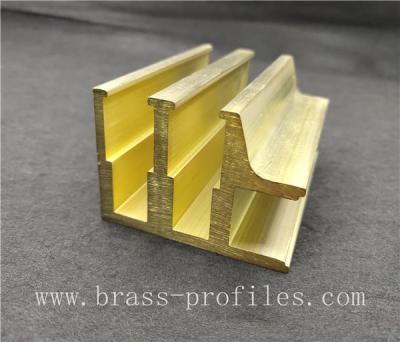 China Copper Alloy Extruding Profiles Copper Materials for Decoration for sale