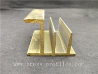 China Copper Alloy Extruding Profiles Copper Materials for Decoration for sale