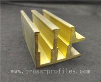 China Copper Alloy Extruding Profiles Copper Materials for Decoration for sale